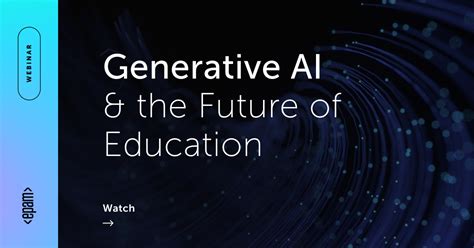 generative ai and the future of education