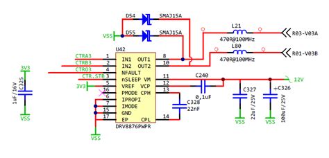 DRV8876 DRV8876 Independent Half Bridge Motor Drivers Forum Motor Drivers TI E2E