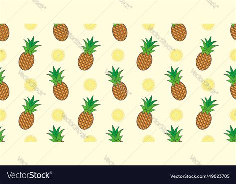 Pineapple Royalty Free Vector Image Vectorstock