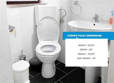 Toilet Dimensions Standard Types Seat Sizes Designing 47 Off