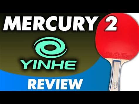 Yinhe MERCURY 2 rubber serie REVIEW: Soft, Medium, Hard, Super Soft ...