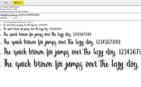how to install fonts in windows 7