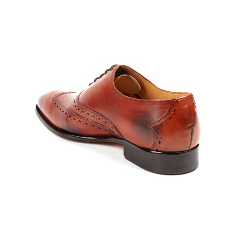 Wingtip Oxford Cognac Us 7 Store Moustache Touch Of Modern