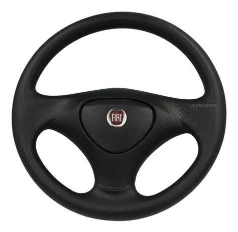 Volante Logo Vermelho Fiat Uno Fire Ano 2011 Parcelamento Sem Juros