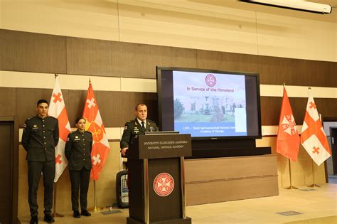 ეროვნული თავდაცვის აკადემია National Defence Academy ეროვნული თავდაცვის აკადემიაში რიგით