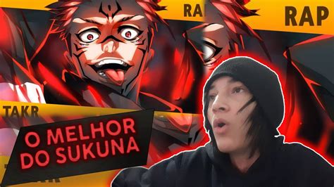 REACT Rap do Sukuna Jujutsu Kaisen O REI DAS MALDIÇÕES Takeru
