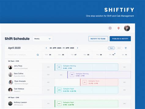 Shift Management Designs Themes Templates And Downloadable Graphic