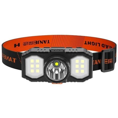 Frontale led puissante rechargeable Lampe frontale Led Rechargeable lumière vive longue portée