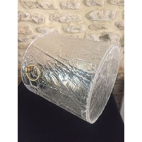 Vintage Plexiglass Desk Basket 1970