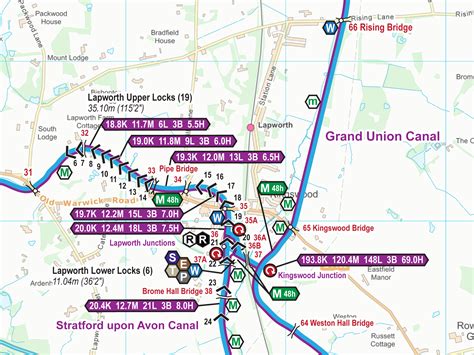 Thames Locks Map
