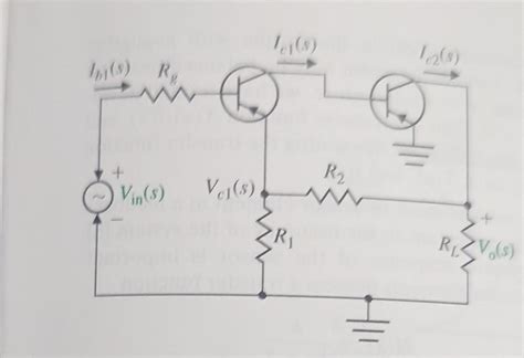 FIGURE P2 23 CE Amplifier P2 24 A Two Transistor Chegg Com