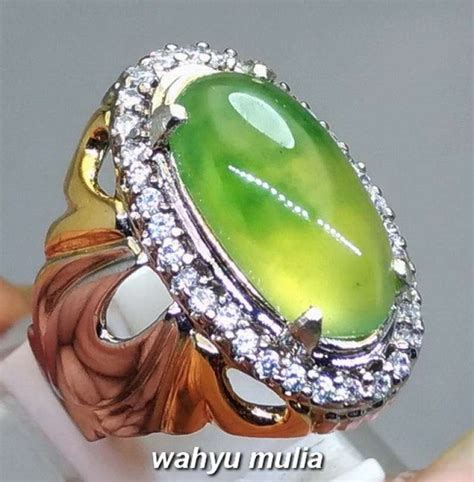 Promo Cincin Batu Akik Sungai Dareh Totol Lumut Pucuk Pisang Asli Kode