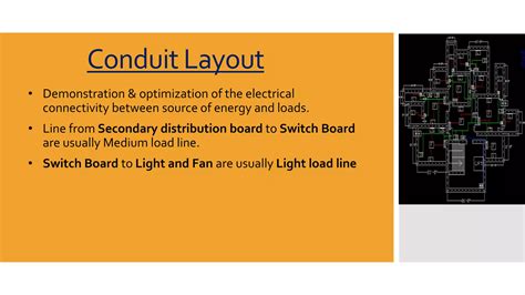 Civil Plan And Electronic Fittings Fixture Layout Ppt