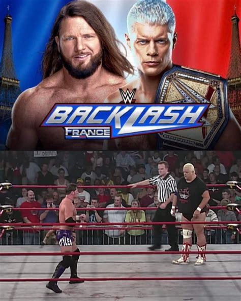 If Aj Styles Ends Up Facing Cody Rhodes At Backlash It Will Be Their