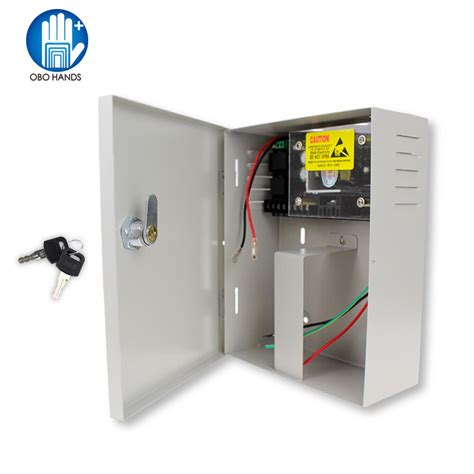 Metal Dc12v 5a Access Control Power Supply Box Ups Vicedeal