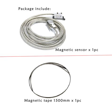 High Accuracy 1um Magnetic Sensor 5v 24v 22mm Tape Strip 0001mm