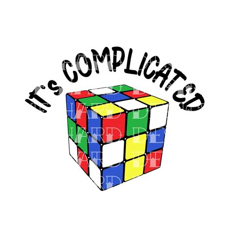 It S Complicated Svg Png Eps Dxf And Pdf Files Etsy