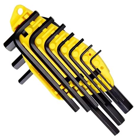 Jogo De Chaves Em L Hexagonais Com 10 Peças Stanley 69 253