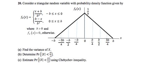 solved 20 consider a triangular random variable with