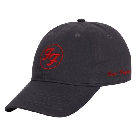 Foo Fighters Logo Amplified Charcoal Baseball Cap — Assai Records