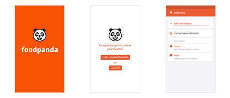 Foodpanda App Redesign Behance