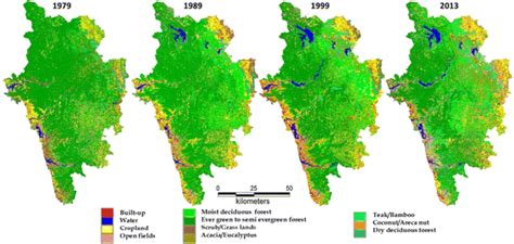 Geospatial Analysis Of Forest Fragmentation In Uttara Kannada District India Springerlink