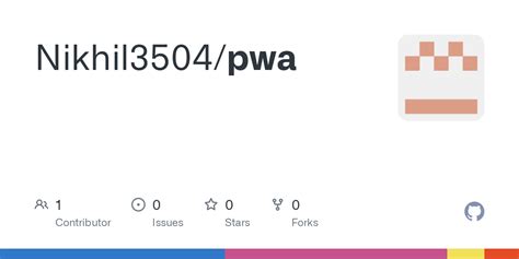 Github Nikhil3504pwa