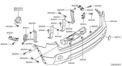 Body Parts For Nissan Qashqai 2 J10 1 Generation 09 2008 03 2010