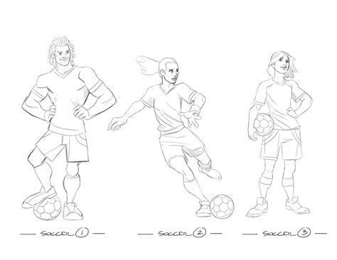 Athlete Character Design — Bigshot Toyworks