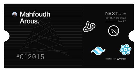 Mahfoudh Arous On Linkedin Join Mahfoudh Arous At Nextjs Conf