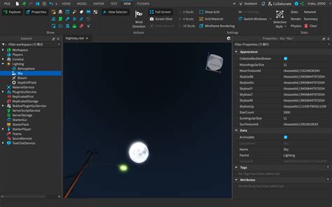 Combined Skybox With The Night Sky Like In The Game Forgotten Memories