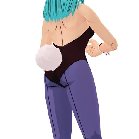 Dragon Ball Legenda Bulma 3d Model Rigged Girl Woman Dinosaur Dragon Ball Z Legenda Bulma Goku