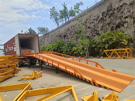 Portable Loading Dock Ramp Size Capacity 10 Ton At ₹ 425000 In Pune