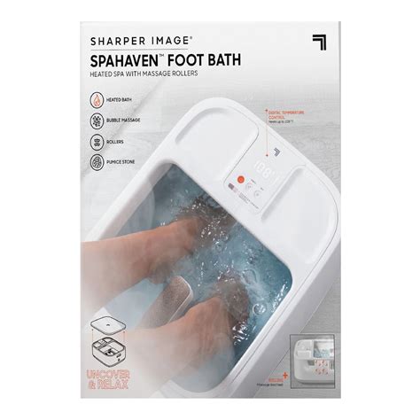 Sharper Image Spahaven Heated Foot Bath Massager Bjs Wholesale Club