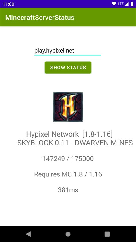Github Davidhuljak Minecraftserverstatus Android App That Can Obtain The Motd From Minecraft