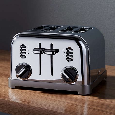 Toasters 2 And 4 Slice Pop Up Bread Toasters Crate And Barrel Canada