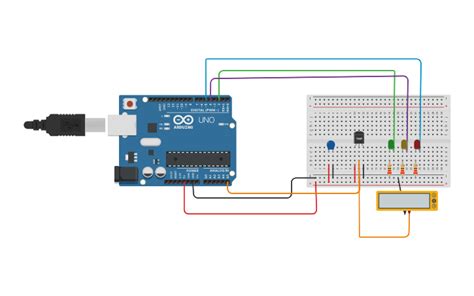 Circuit Design Entradas Analógicas Tinkercad