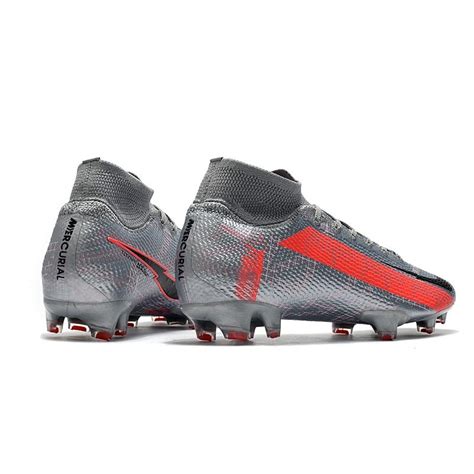 Nike Top Mercurial Superfly 7 Elite Fg Metallic Bomber Grey Black