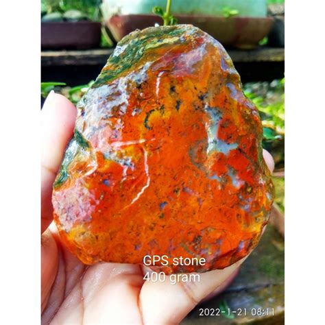 Jual 400 GRAM Bongkahan SUPER Rough Bahan Batu Akik PANCAWARNA