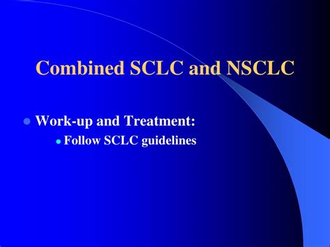 Ppt Sclc Powerpoint Presentation Free Download Id 4205749