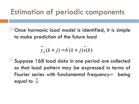 Short Term Load Forecasting Load Forecasting Ppt