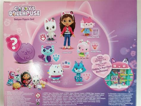 Nip Gabbys Dollhouse Deluxe Figure Set 7pc 4543600157