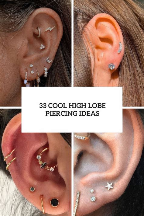 33 Cool High Lobe Piercing Ideas Styleoholic