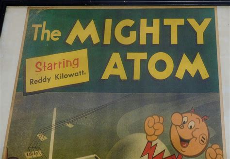 Lot Vintage C 1950 The Mighty Atom Starring Reddy Kilowatt Large