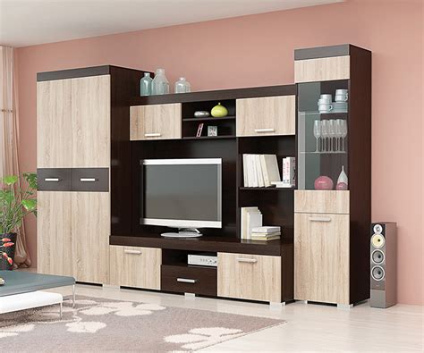 Секция Мадейра Венге Дъб сонома Мебели Венус