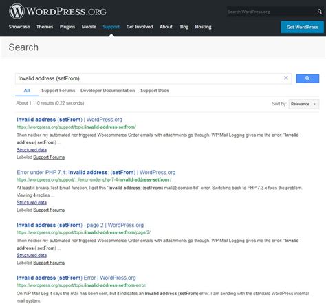 Invalid Address Setfrom Український Wordpress