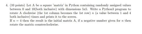 Solved Using Python You Are Only Allowed To Use Pythons Chegg