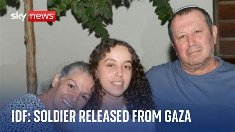 Israel Hamas War Israeli Female Soldier Released During Gaza Ground
