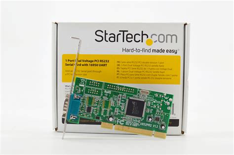StarTech Port Dual Voltage PCI RS Serial Card Resale Technologies