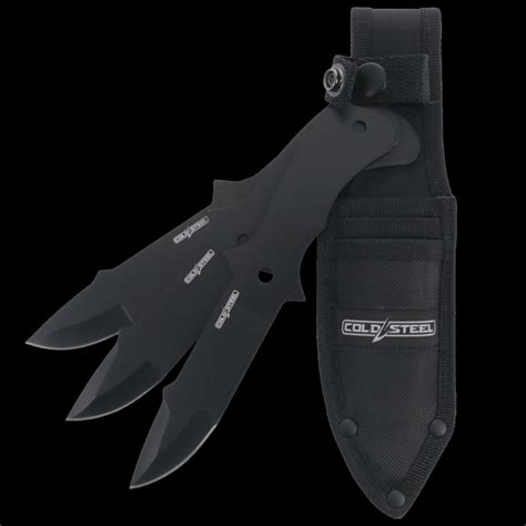 Really Cool Throwing Knives Smith And Wesson 3 Pc 8″ Black Coated